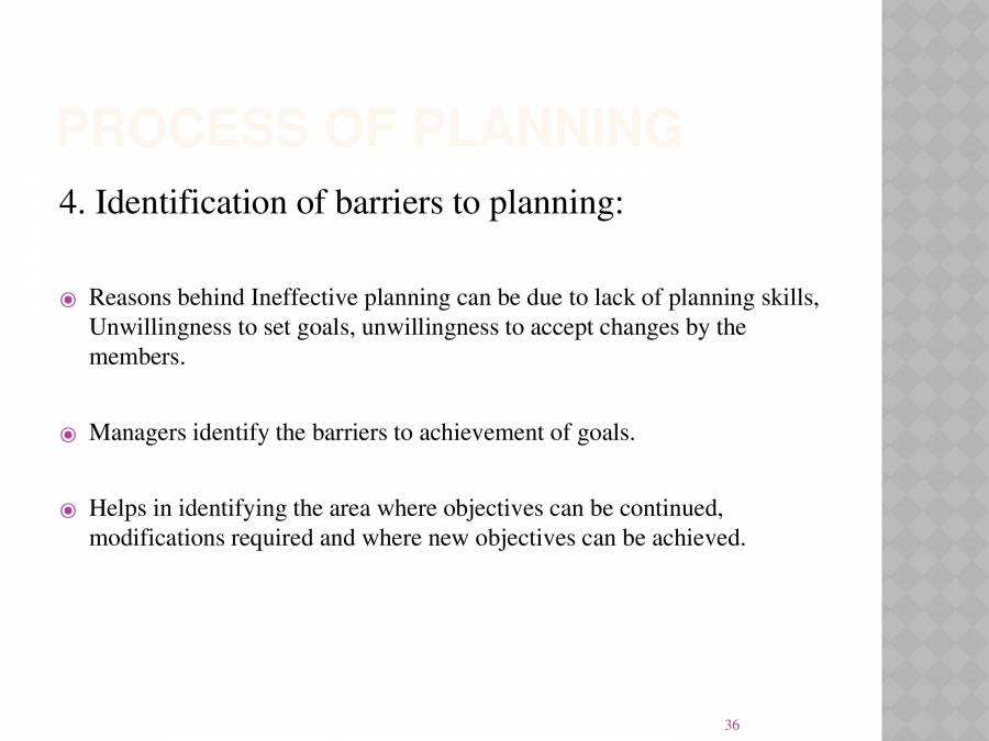 Principle Of Management - Planning - PowerPoint Slides - LearnPick India