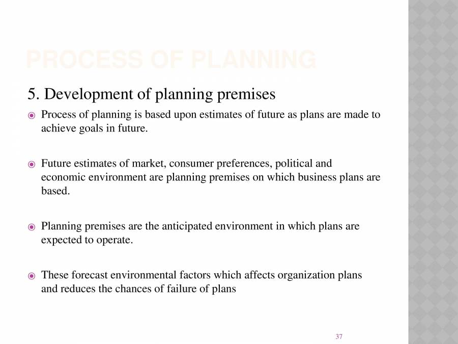 Principle Of Management - Planning - PowerPoint Slides - LearnPick India