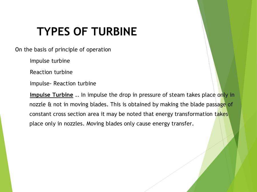 Turbine - PowerPoint Slides - LearnPick India