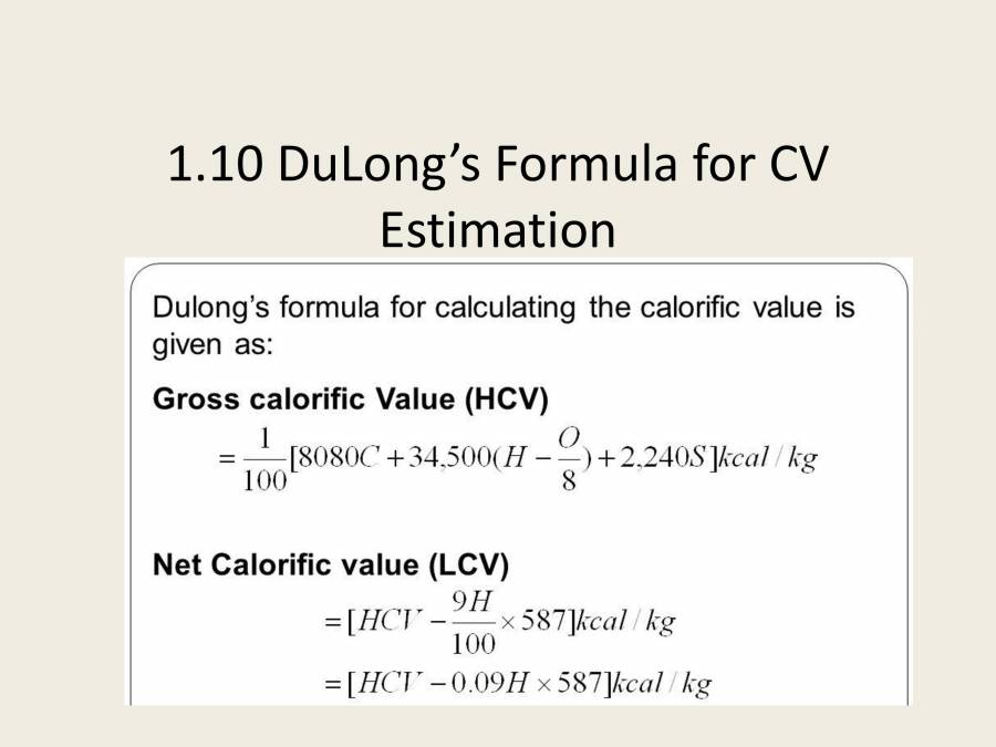 Fuel And Combustion Part - I - PowerPoint Slides - LearnPick India