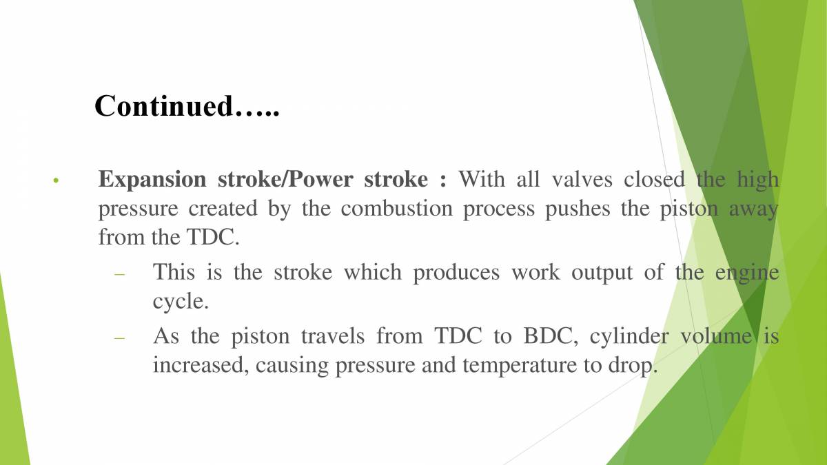 IC Engine Part I - PowerPoint Slides - LearnPick India