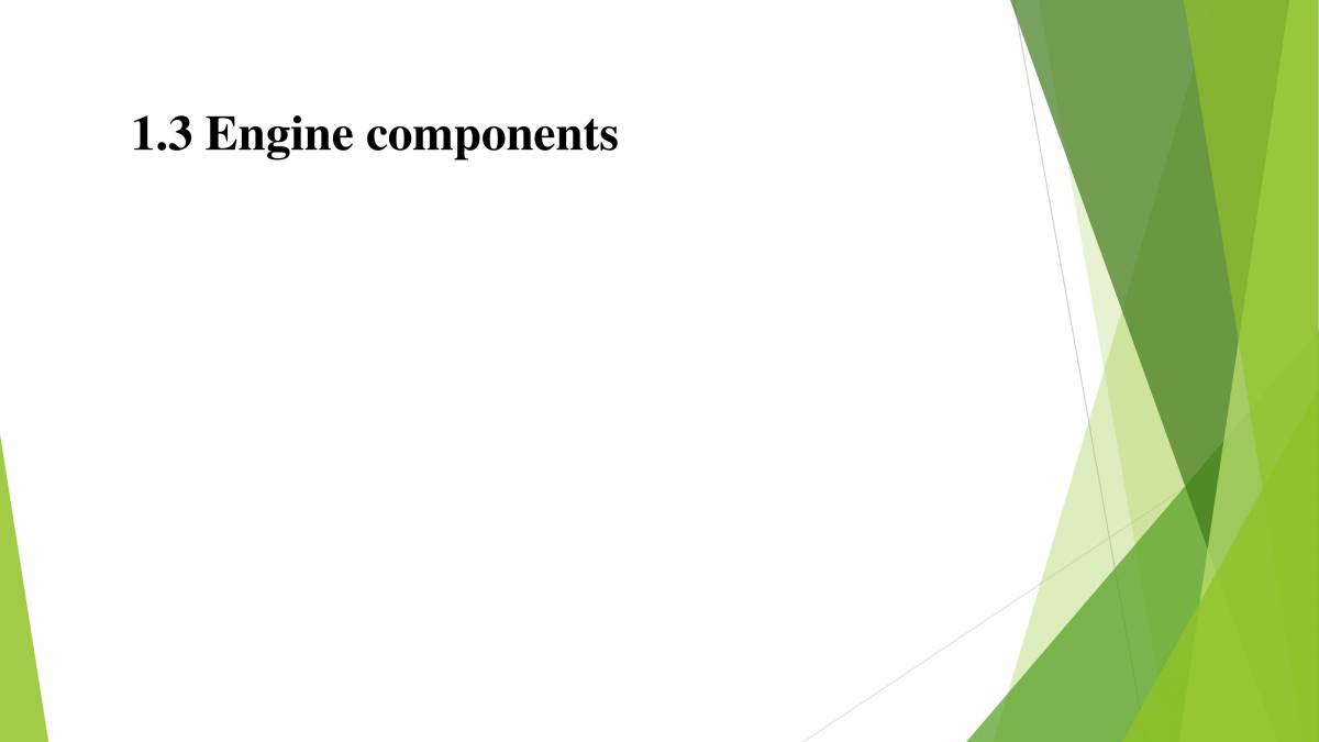 IC Engine Part I - PowerPoint Slides - LearnPick India