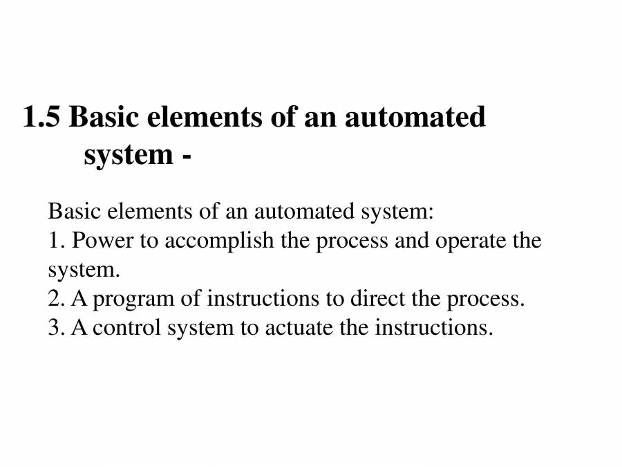 Robotics Unit I - PowerPoint Slides - LearnPick India