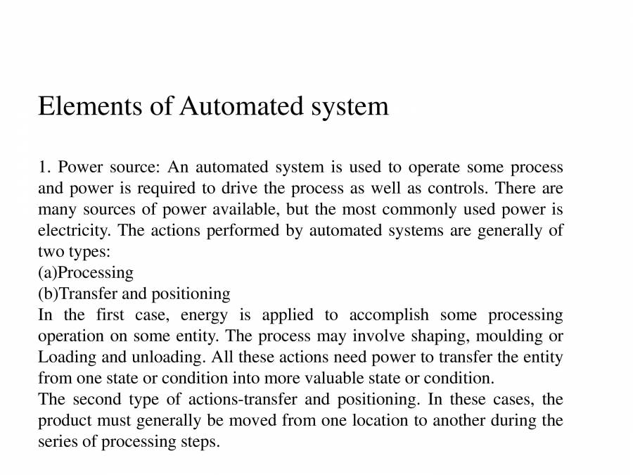 Robotics Unit I - PowerPoint Slides - LearnPick India
