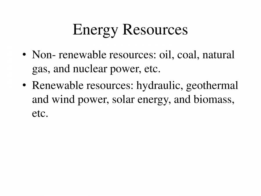 Energy Conservation - PowerPoint Slides - LearnPick India