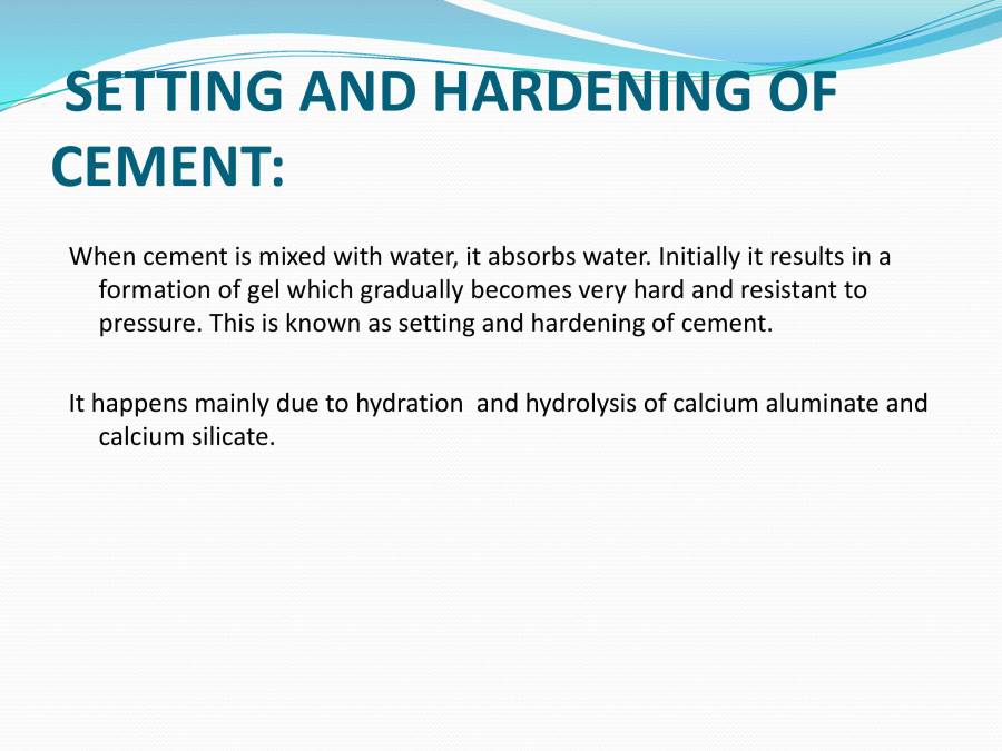 Cement And Refactories - PowerPoint Slides - LearnPick India