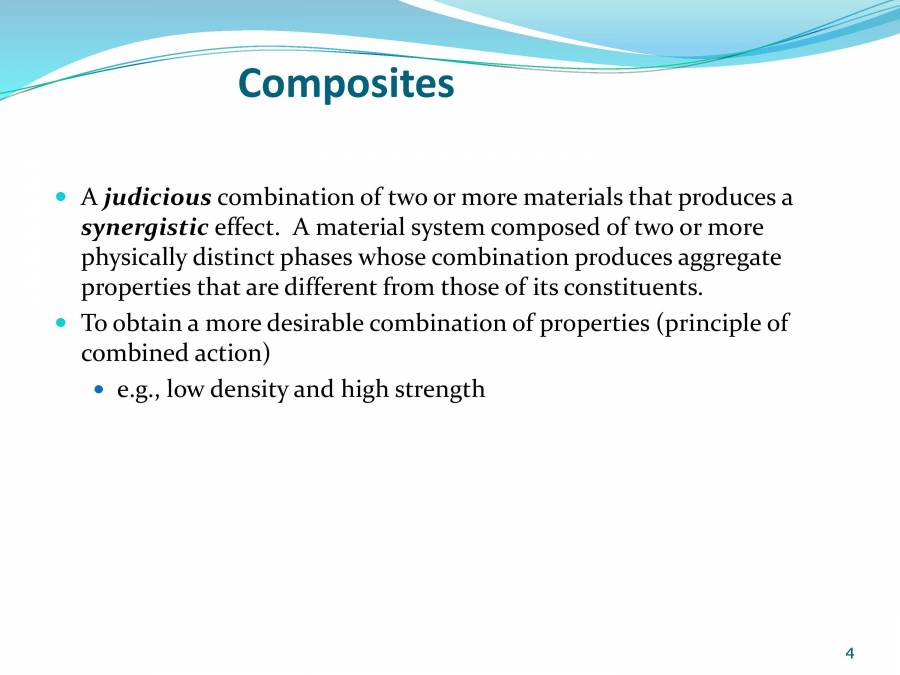 Composite Materials - PowerPoint Slides - LearnPick India