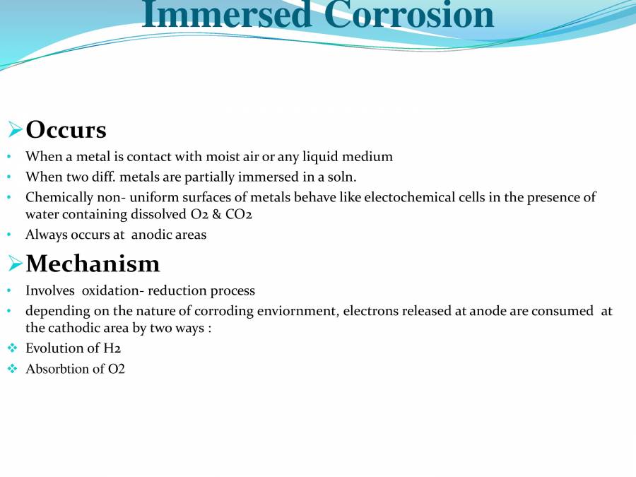 Corrosion - PowerPoint Slides - LearnPick India