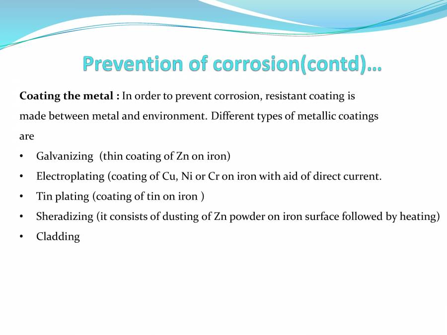 Corrosion - PowerPoint Slides - LearnPick India