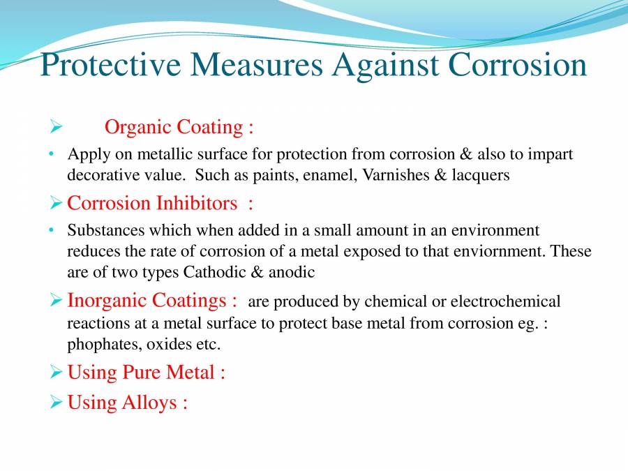 Corrosion - PowerPoint Slides - LearnPick India