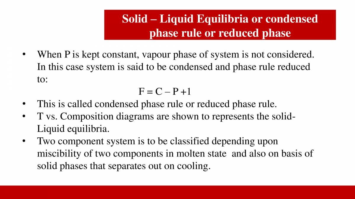 Phase Rule - PowerPoint Slides - LearnPick India