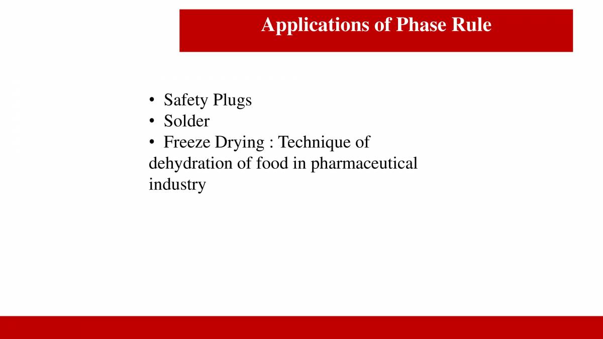 Phase Rule - PowerPoint Slides - LearnPick India