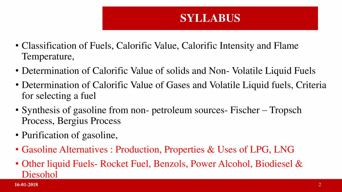 Volatile Liquid Example