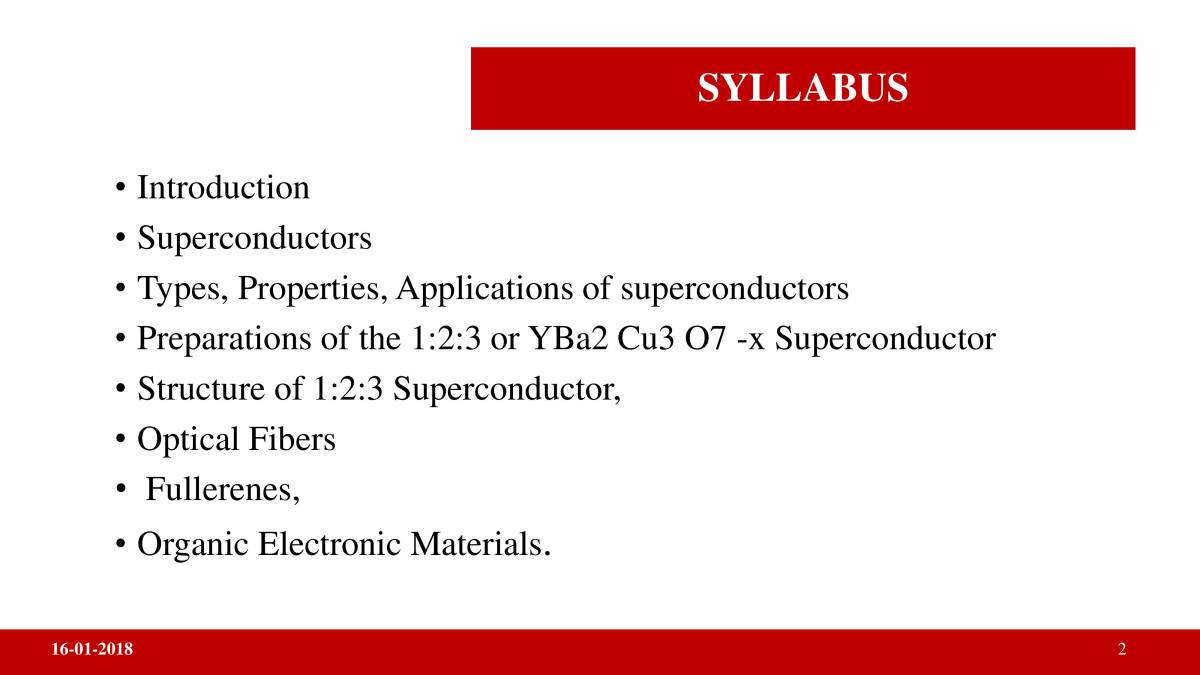 Engineering Materials - PowerPoint Slides - LearnPick India