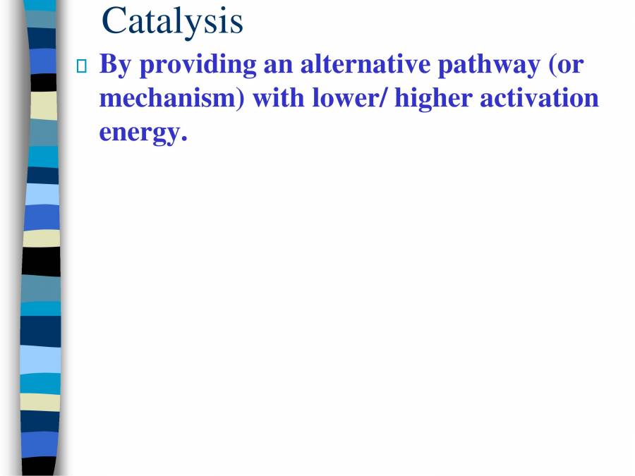Catalysis - PowerPoint Slides - LearnPick India