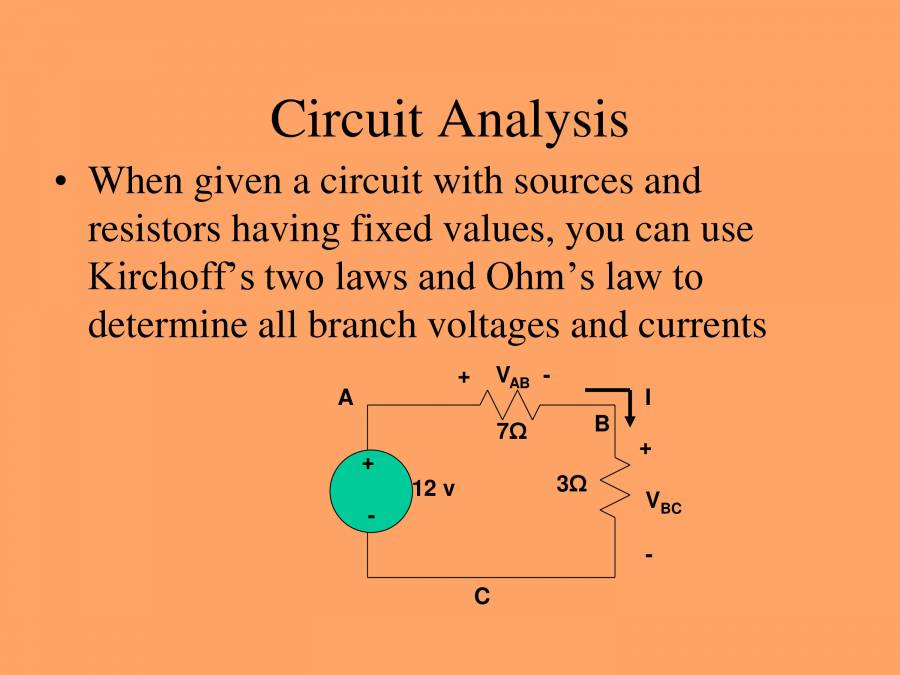 DC Circuits - PowerPoint Slides - LearnPick India