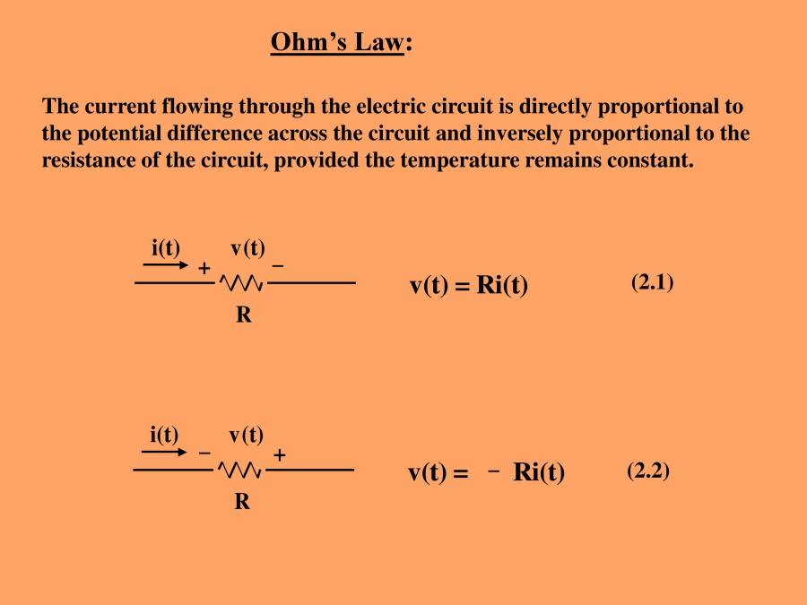 DC Circuits - PowerPoint Slides - LearnPick India