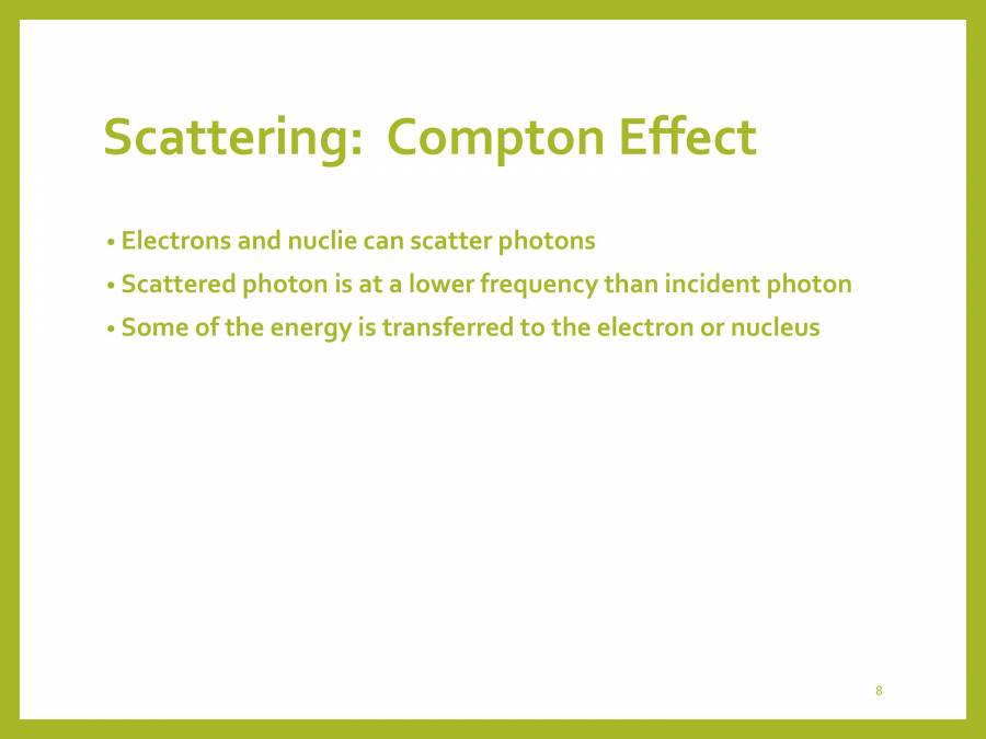 Compton Effect And Pair Production-Modern Physics - PowerPoint Slides - LearnPick India