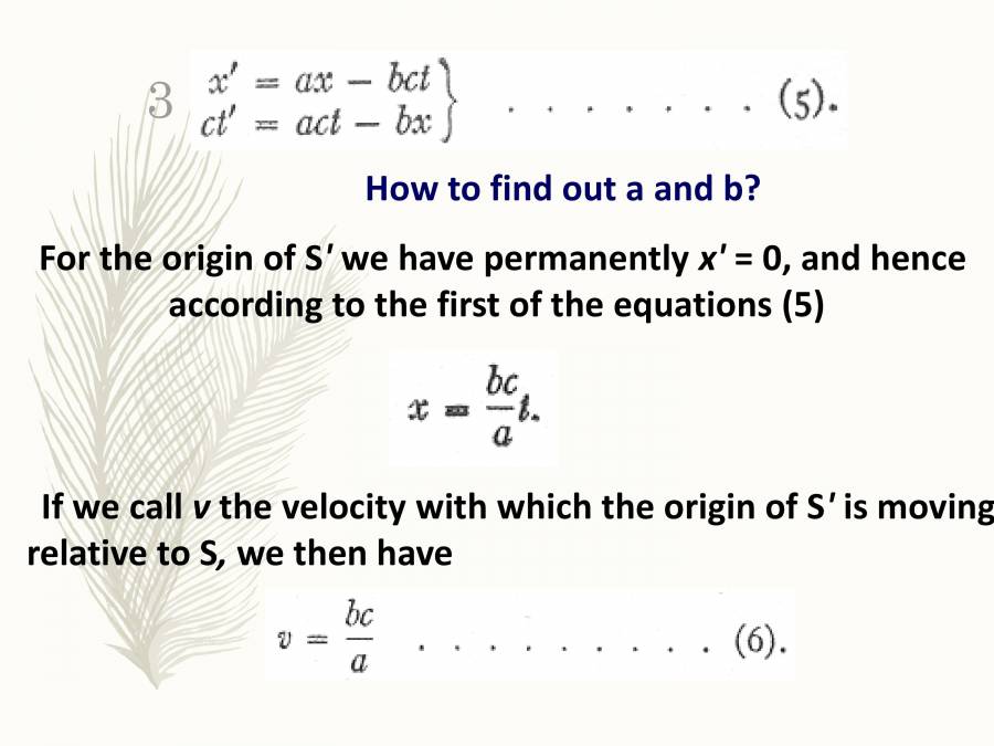 Lorentz Transformation Relativity Modern Physics - PowerPoint Slides ...