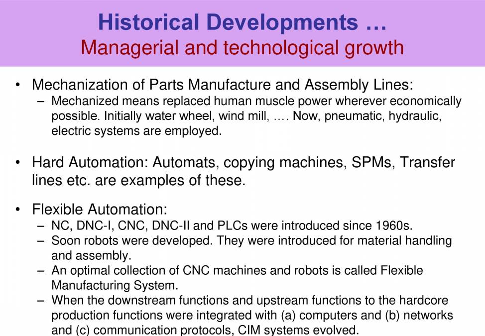 Manufacturing Automation-An Introduction - PowerPoint Slides ...