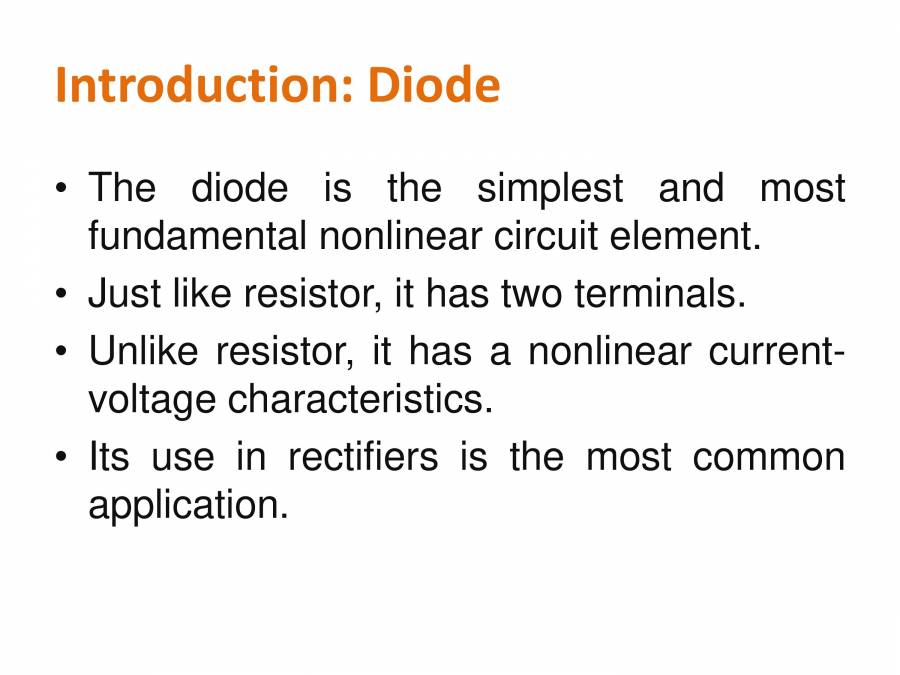 Semiconductor Diode And Its Applications Diodes Explained The