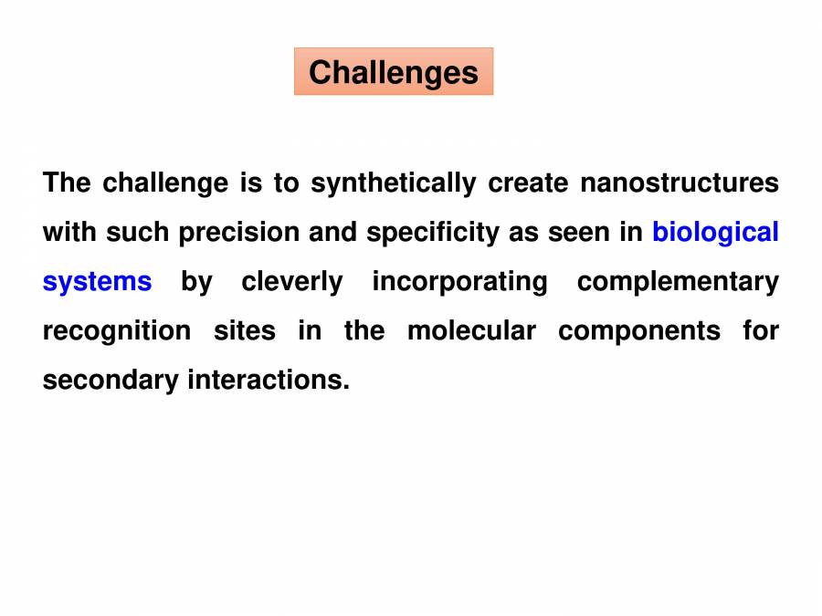 Supramolecular Chemistry - PowerPoint Slides - LearnPick India