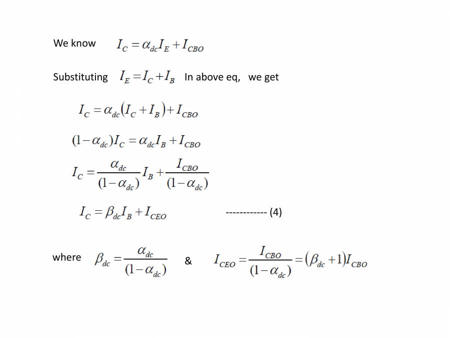 Bipolar Junction Transistors - PowerPoint Slides - LearnPick India