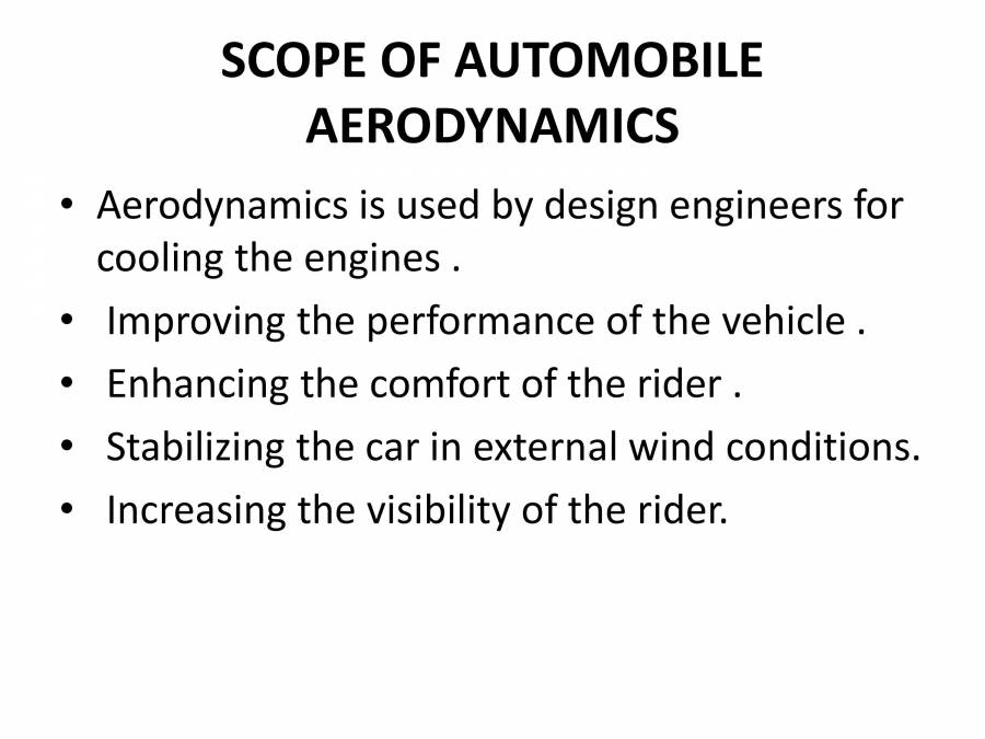 Aerodynamic Drag Force Analysis - PowerPoint Slides - LearnPick India