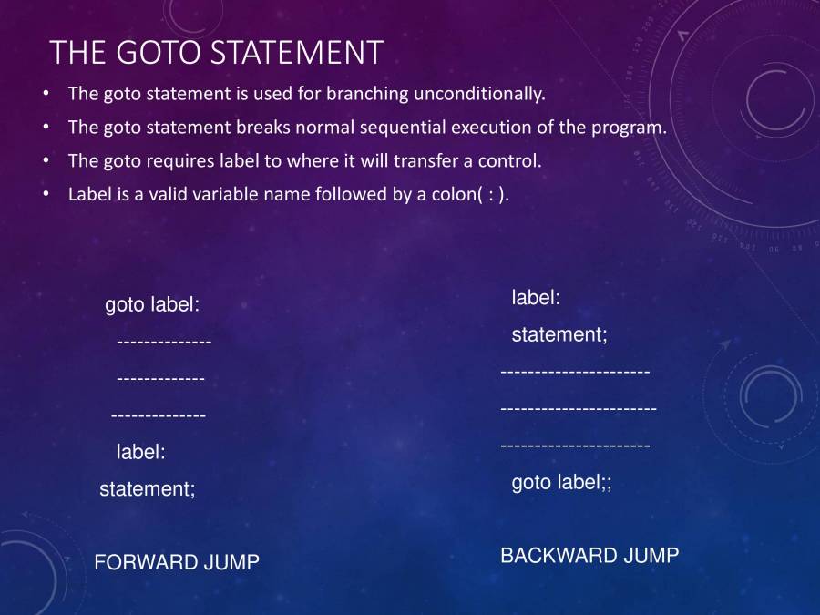 Decision Making, Branching And Loop - PowerPoint Slides - LearnPick India