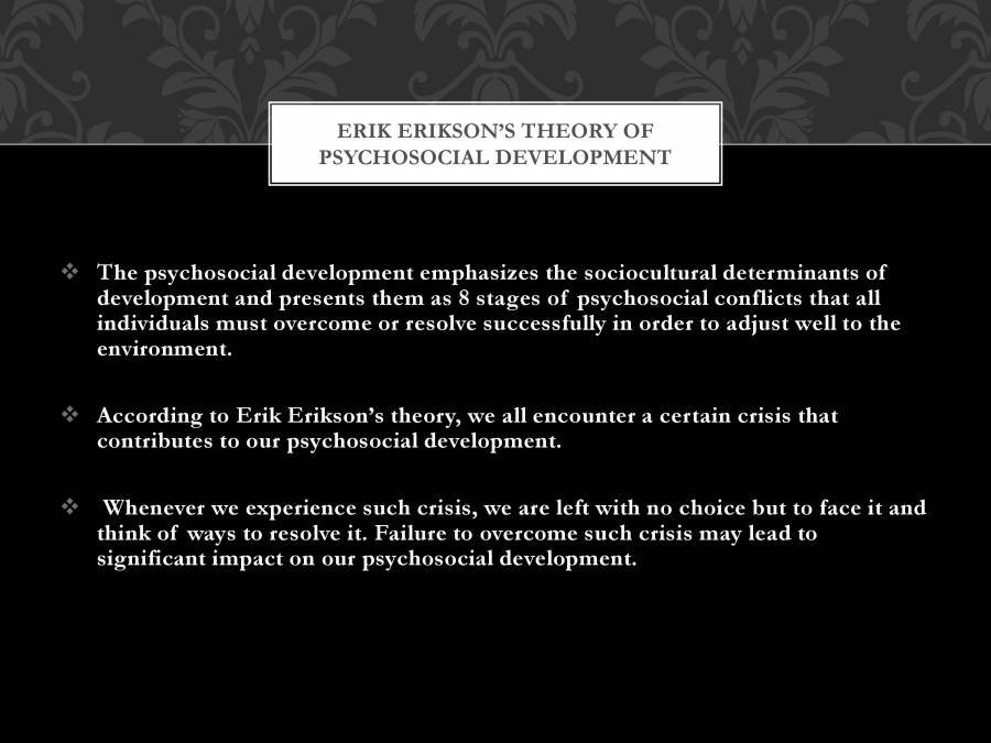 Freud And Erikson - PowerPoint Slides - LearnPick India
