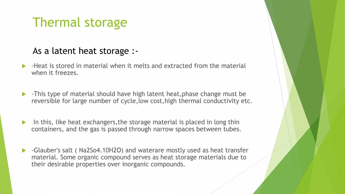 Solar Energy Storage - PowerPoint Slides - LearnPick India