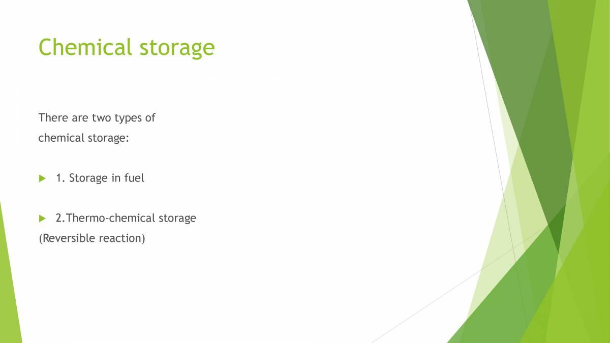 Solar Energy Storage - PowerPoint Slides - LearnPick India