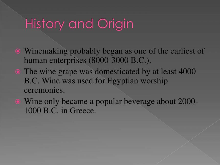 Wine Production And Fermentation - PowerPoint Slides - LearnPick India