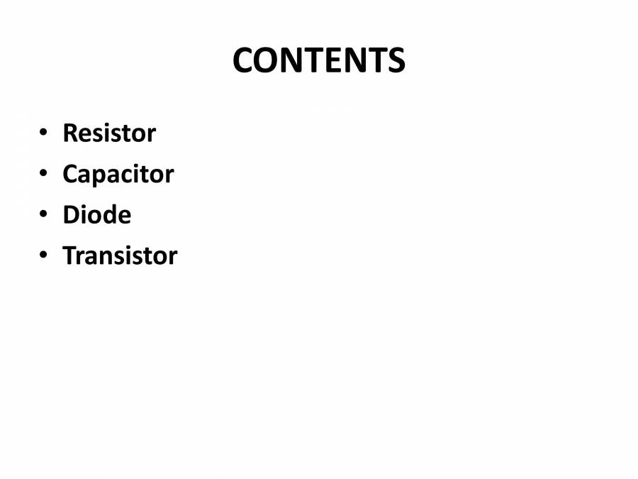 Basic Electronics-1 - PowerPoint Slides - LearnPick India