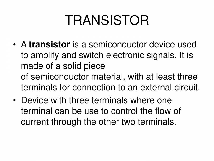 Basic Electronics-1 - PowerPoint Slides - LearnPick India