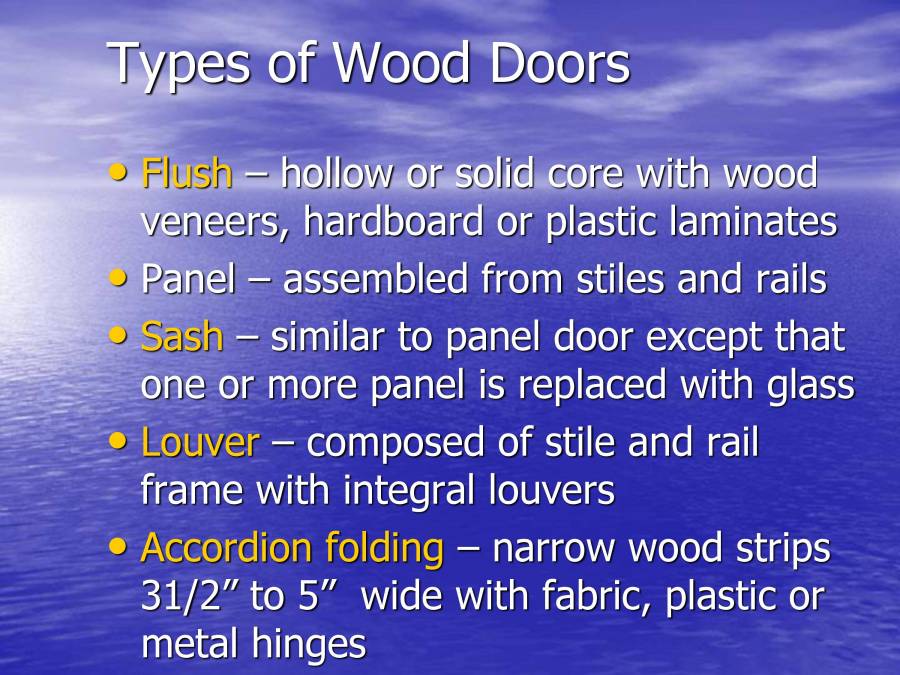 Doors And Windows - PowerPoint Slides - LearnPick India
