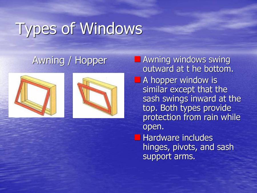 Doors And Windows - PowerPoint Slides - LearnPick India