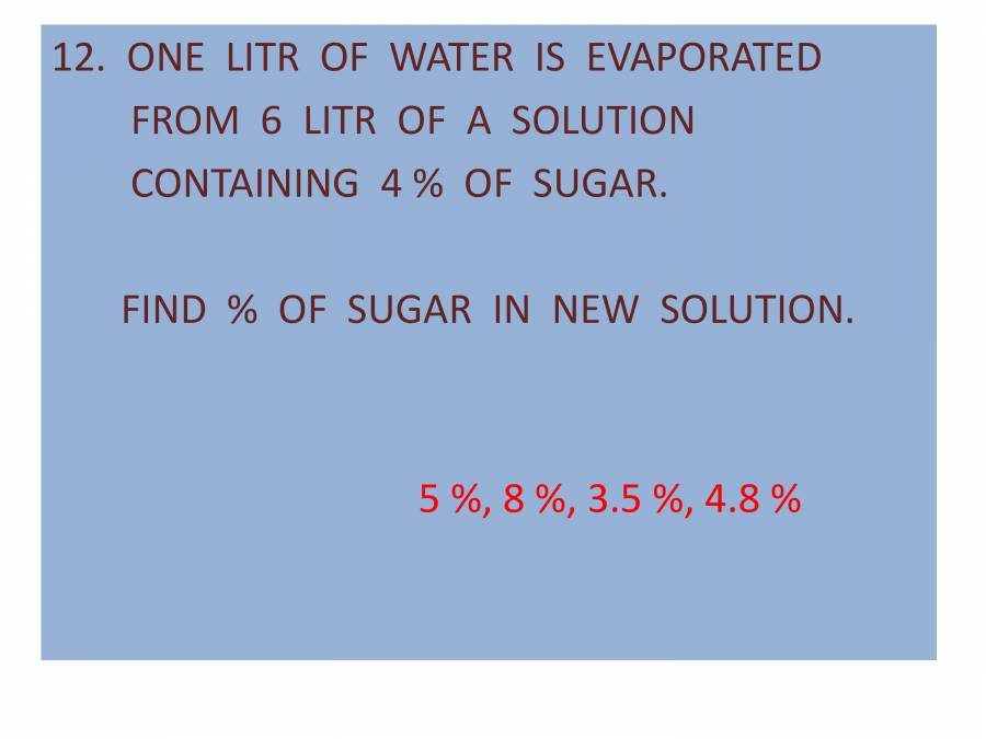 Percentage Examples With Solutions - PowerPoint Slides - LearnPick India