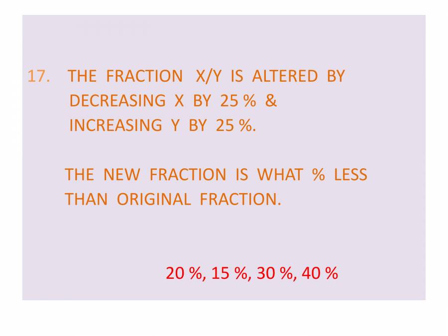 Percentage Examples With Solutions - PowerPoint Slides - LearnPick India