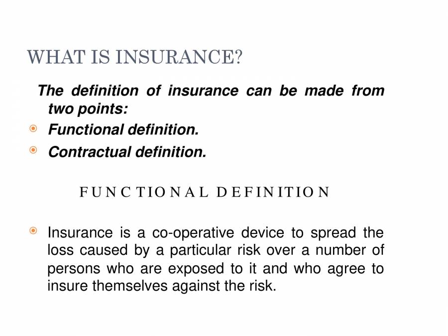 FUNCTIONS OF INSURANCE - PowerPoint Slides - LearnPick India
