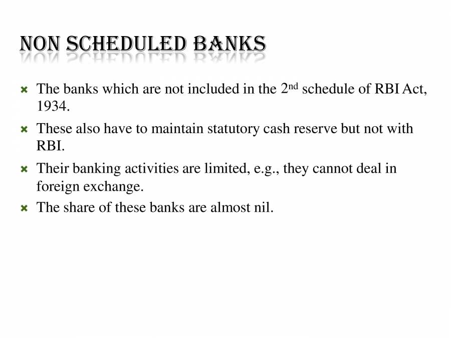 TYPES OF BANKS - PowerPoint Slides - LearnPick India