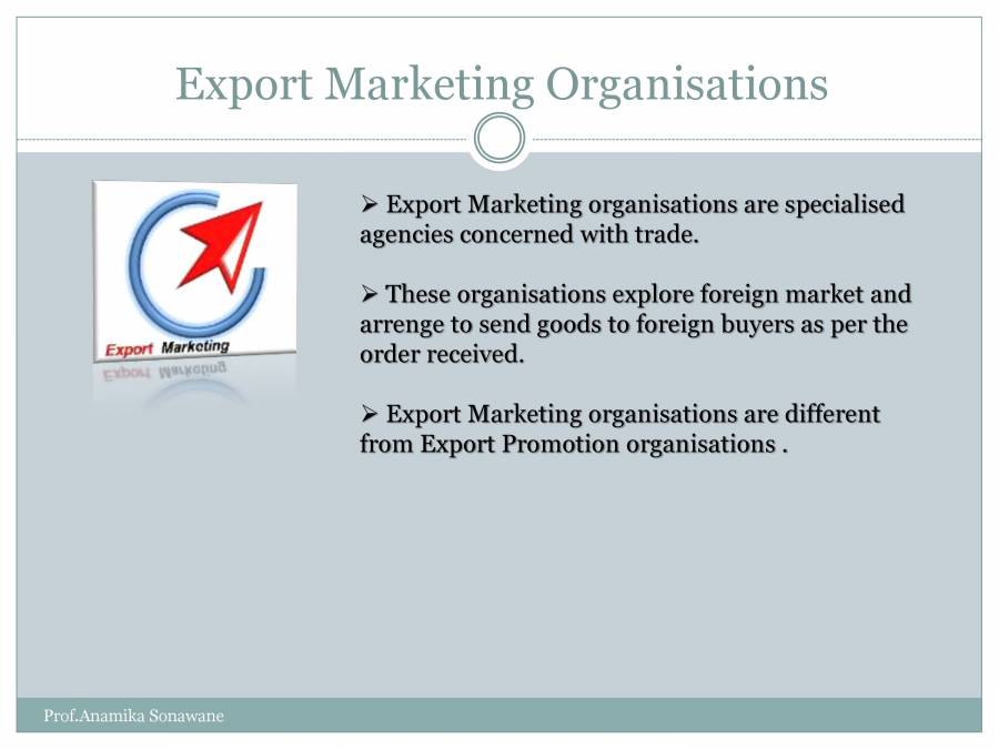 Export Marketing - PowerPoint Slides - LearnPick India