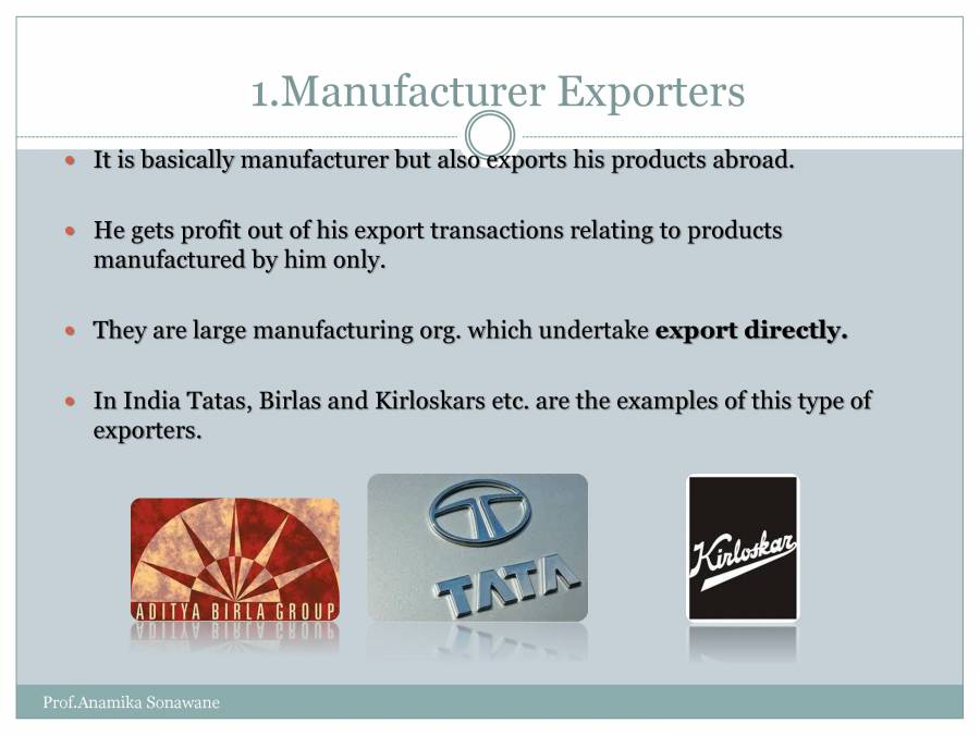 Export Marketing - PowerPoint Slides - LearnPick India