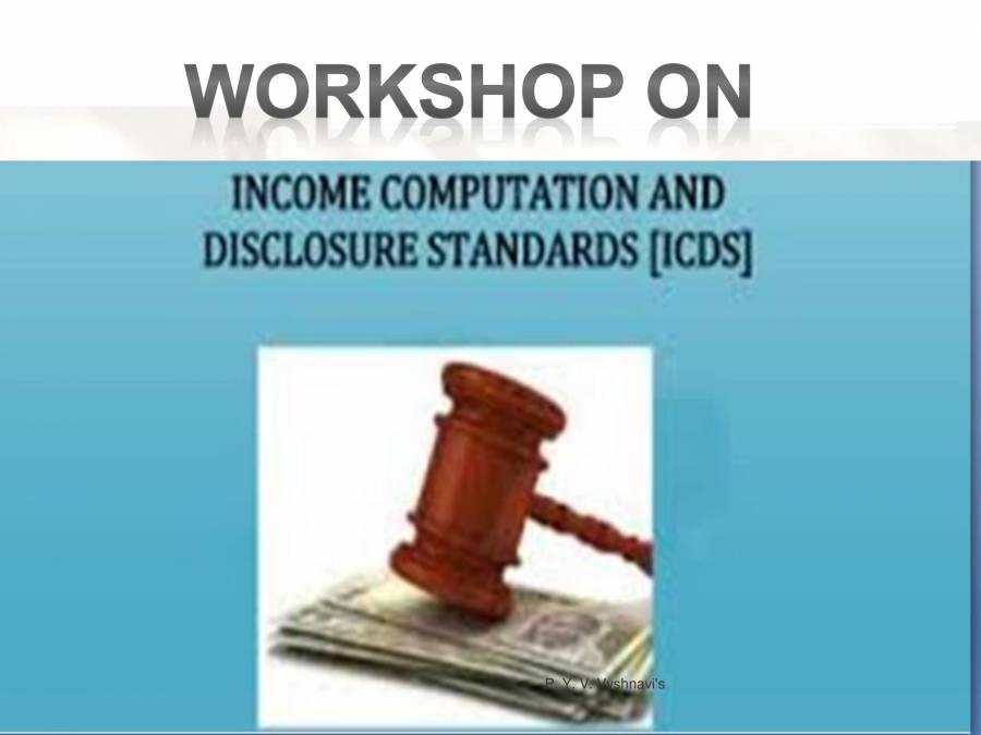 ICDS 1: Disclosure Of Accounting Policies - PowerPoint Slides ...