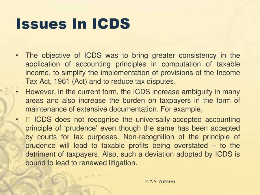 ICDS 1: Disclosure Of Accounting Policies - PowerPoint Slides ...