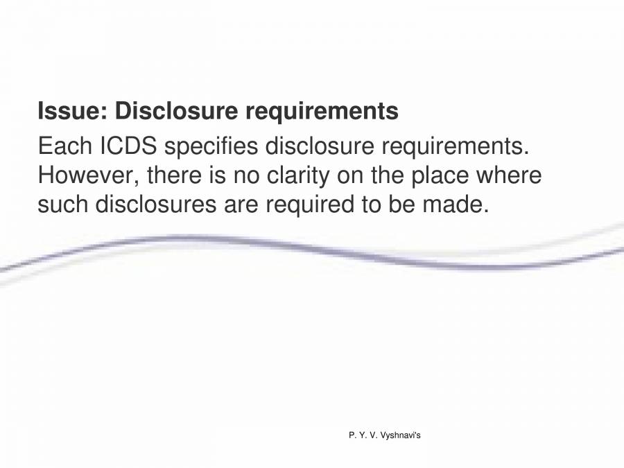 ICDS 1: Disclosure Of Accounting Policies - PowerPoint Slides ...