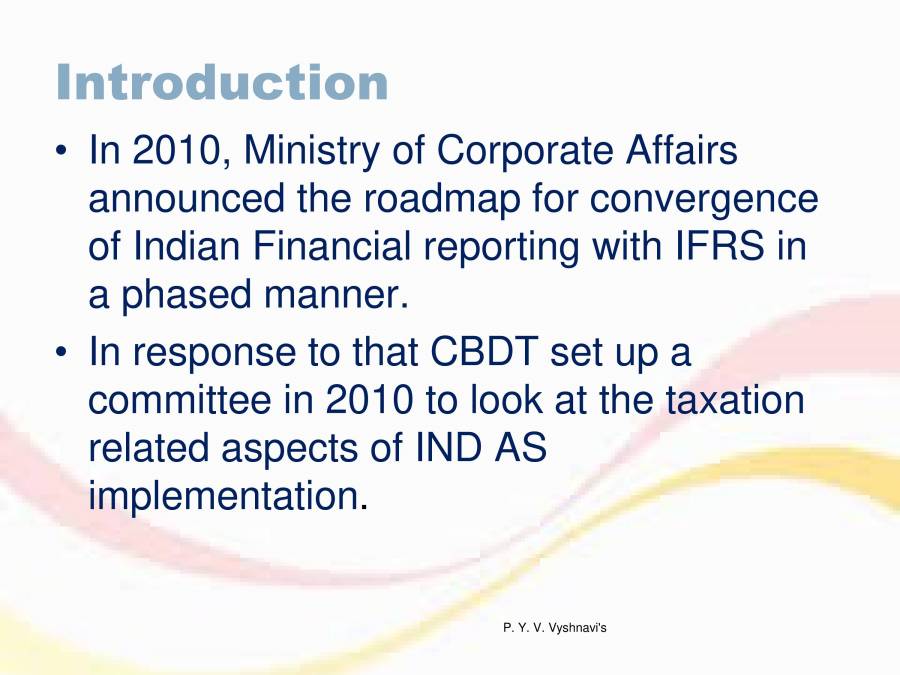 ICDS 1: Disclosure Of Accounting Policies - PowerPoint Slides ...
