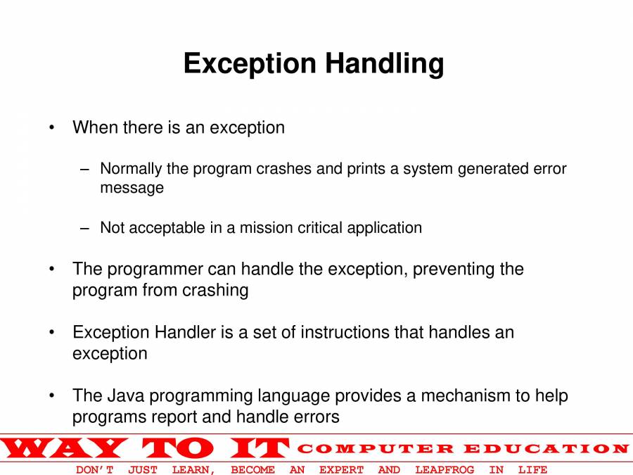 Java Basics - PowerPoint Slides - LearnPick India