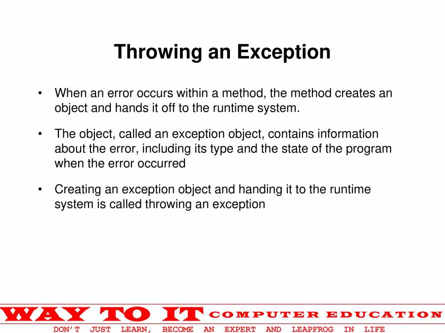 Java Basics - PowerPoint Slides - LearnPick India