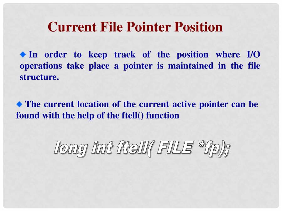 FILES IN C - PowerPoint Slides - LearnPick India